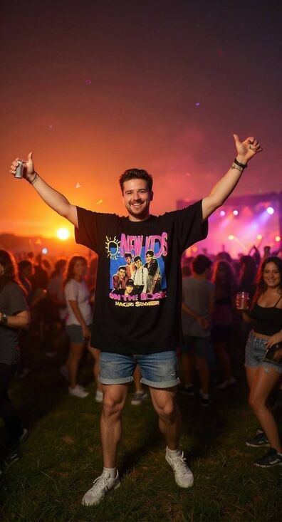 NKOTB concert tshirt | Shirts | Nkotb Concert Tshirt | Poshmark